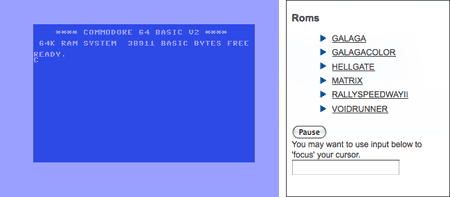 C64-Emulator in JavaScript – RETRO