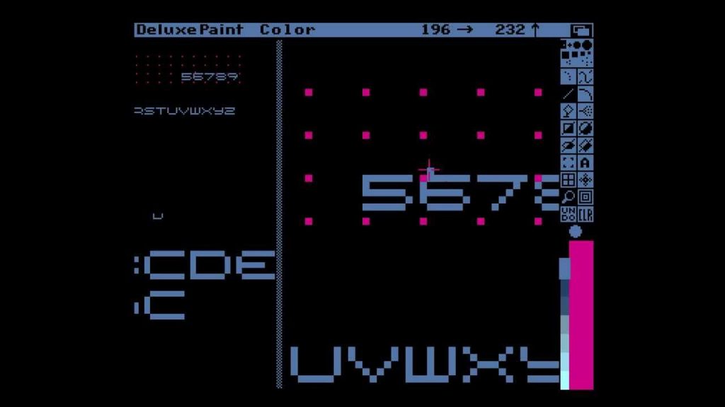 Amiga Hardware Programming 16 – Draw a font, Part 1 – Retro