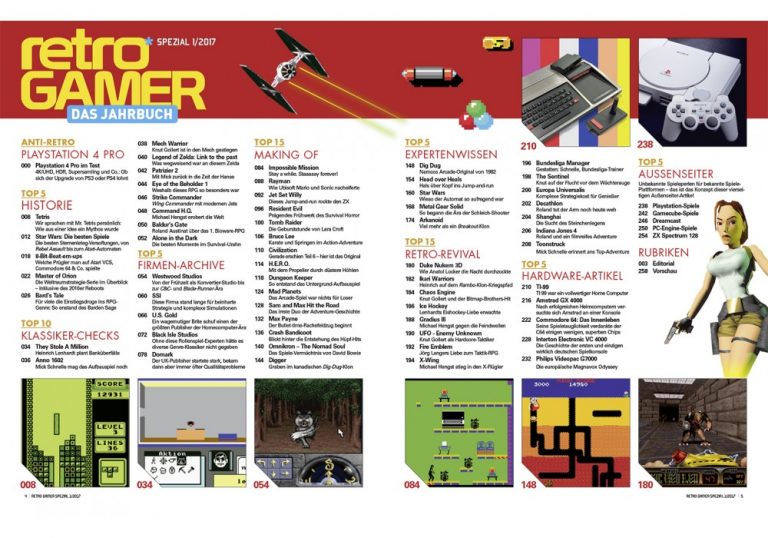 Retro Gamer Sonderheft 01/2017 ist ab sofort erhältlich. – RETRO