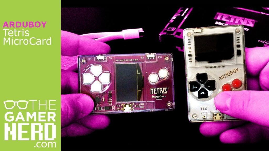 Video: Arduboy – Tetris MicroCard – RETRO